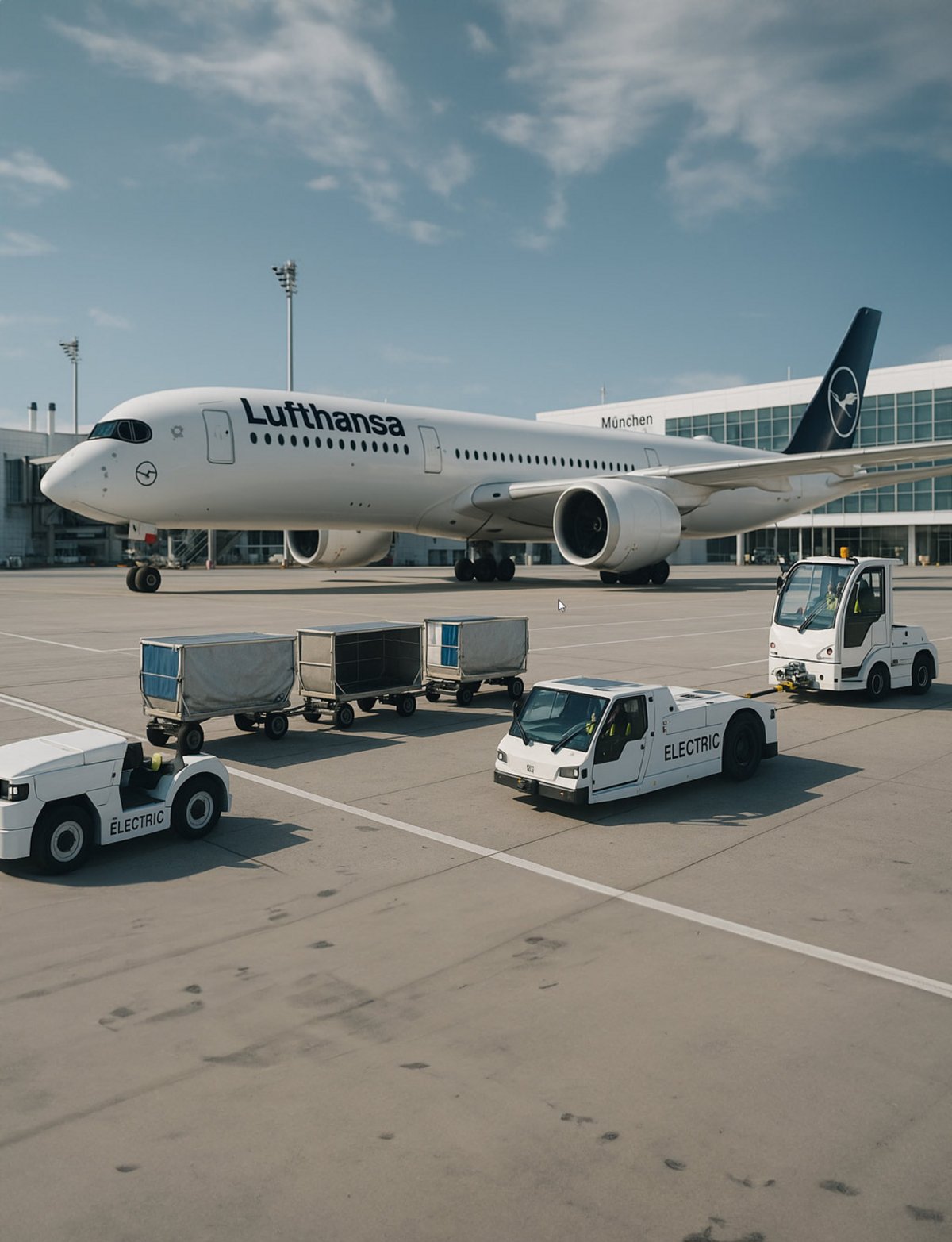 Complete solutions for electric GSE | ATECH - Airport apron technology